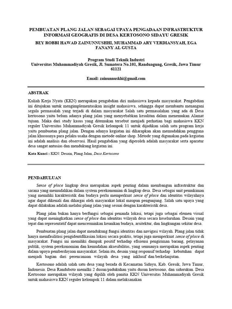 Artikel Prodi Industri Revisi | PDF | Seni