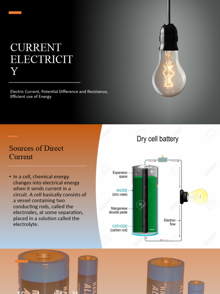 Understanding Current Electricity | PDF | Electrical Resistivity And ...