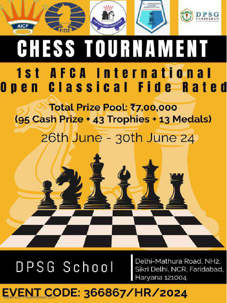 Chess Tourna | PDF | Chess