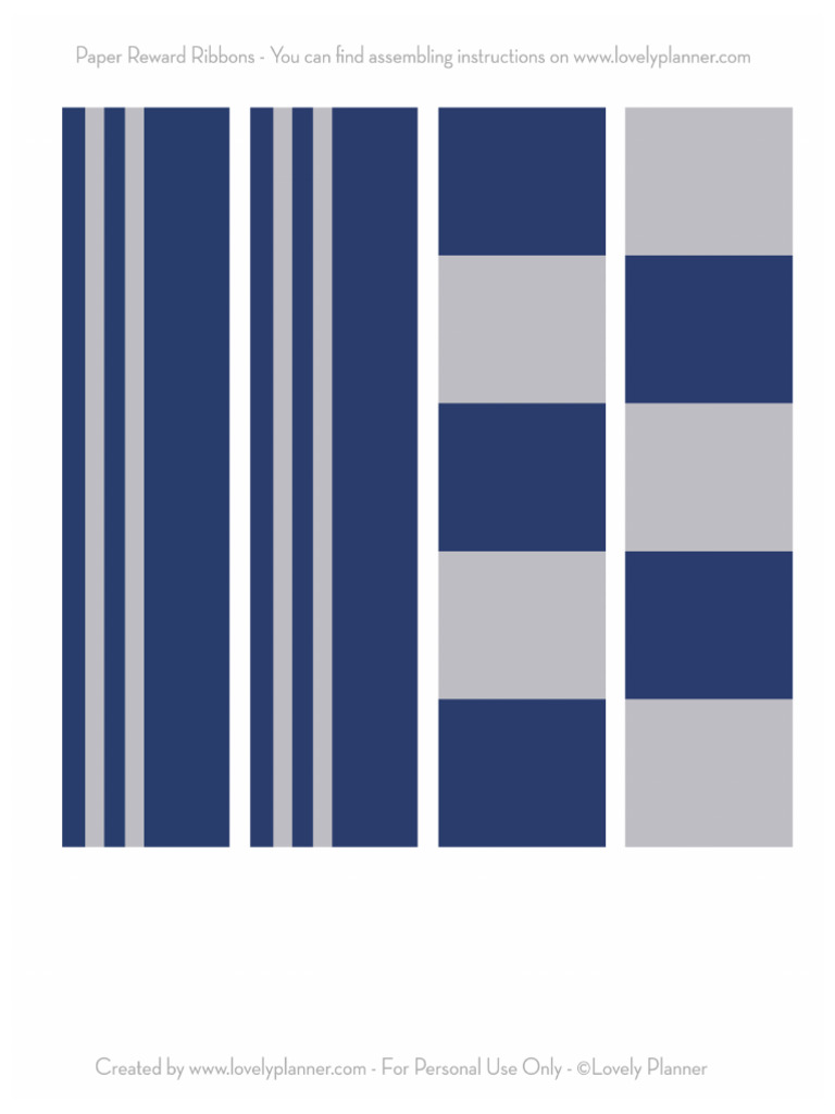 Ravenclaw - HP Party Paper Award ribbons - By Lovely Planner | PDF