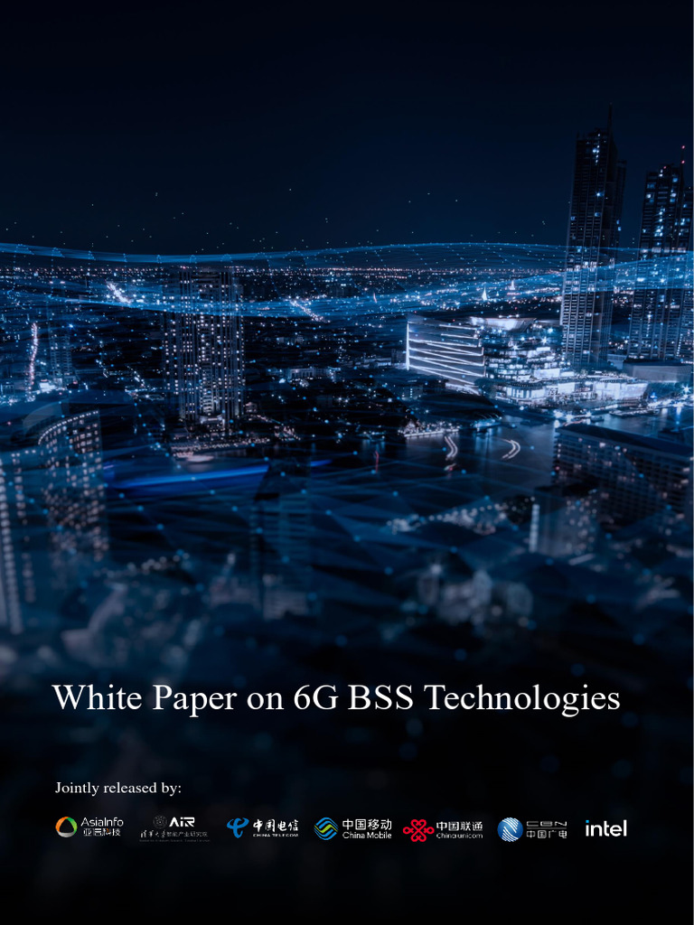 6G BSS Technologies | PDF | Cloud Computing | Internet