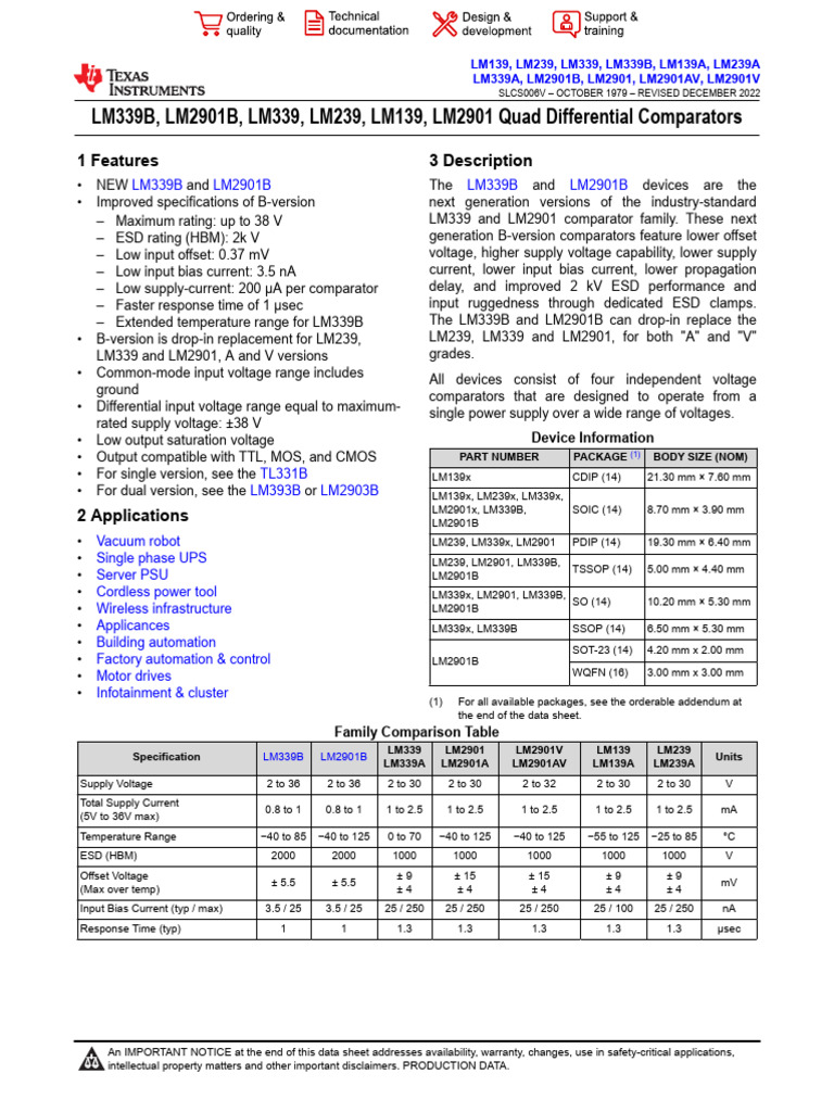 LM 2901 | PDF | Electrostatic Discharge | Electricity