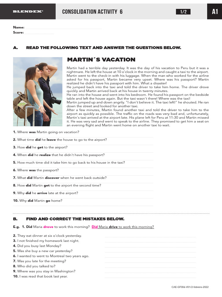 Consolidation Activity 6 | PDF