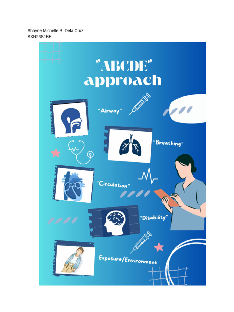 ABCD Assignment | PDF | Breathing | Pulse