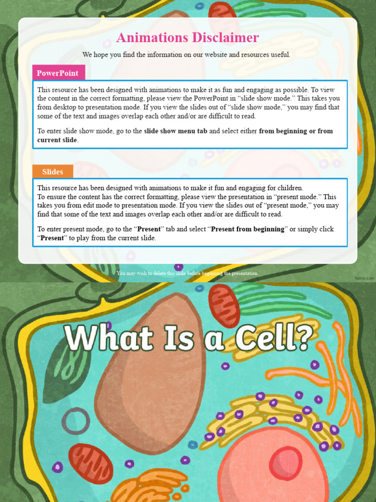 What Is A Cell Powerpoint | PDF | Cell (Biology) | Life