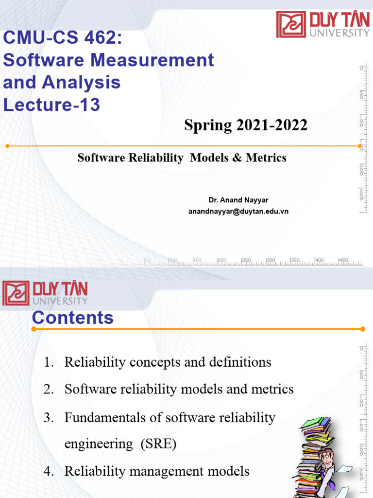 CMU-CS 462 - Software Meassurement and Analysis - 2020S - Lecture Slides - 13 | PDF ...