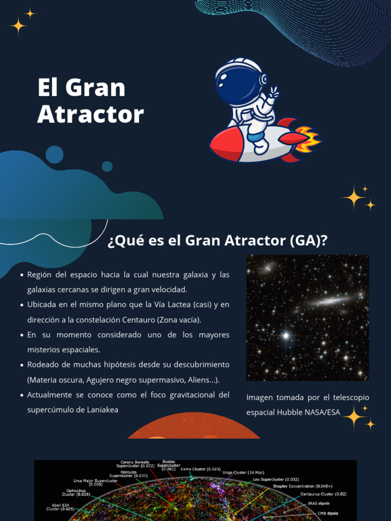 El Gran Atractor (1) | Descargar gratis PDF | Galaxia | Vía láctea