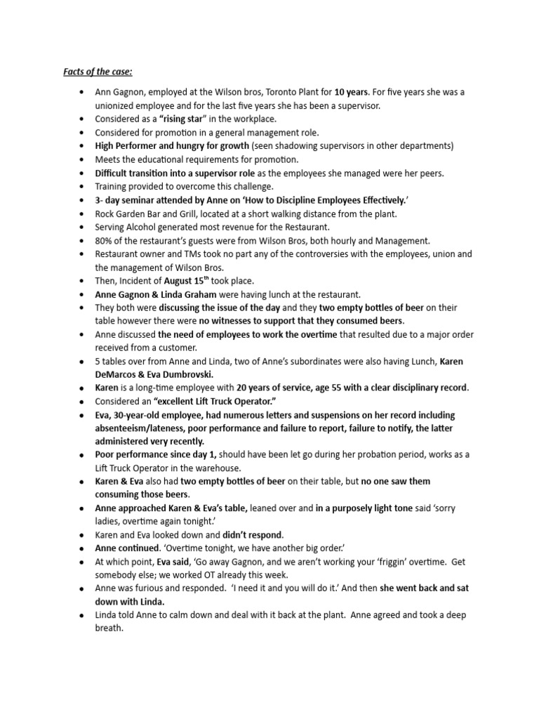 Grievance Arbitration Assignment | PDF | Employment | Business