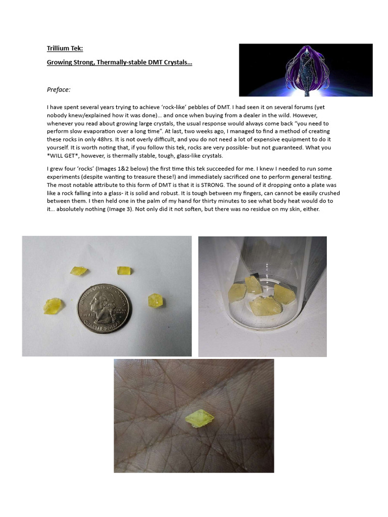 Trillium Tek | PDF | Crystallization | Physical Chemistry