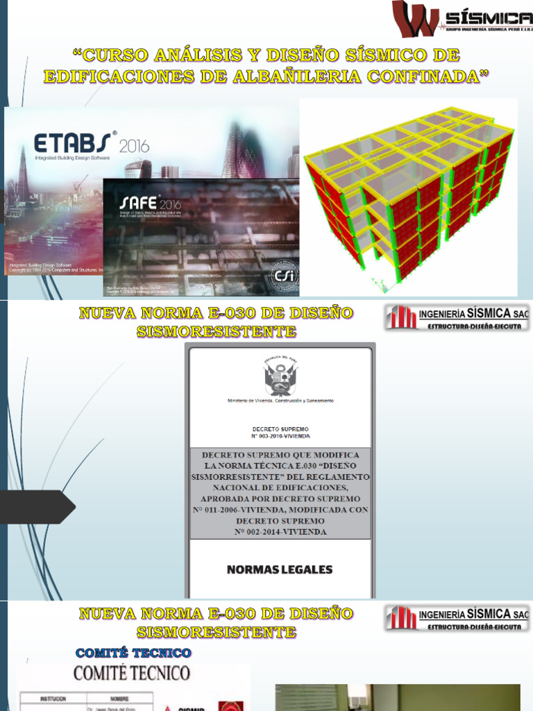 Clase 04-Nueva Norma E030-2016 | PDF | Suelo | Roca (geología)