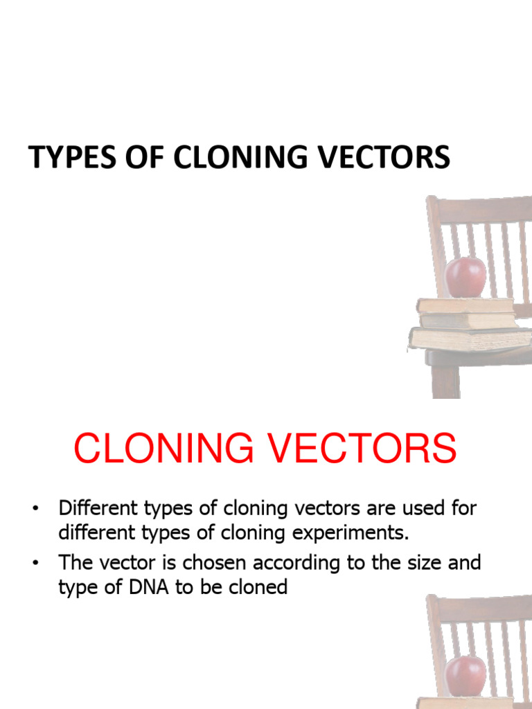 Types of Cloning Vector | Download Free PDF | Molecular Cloning ...