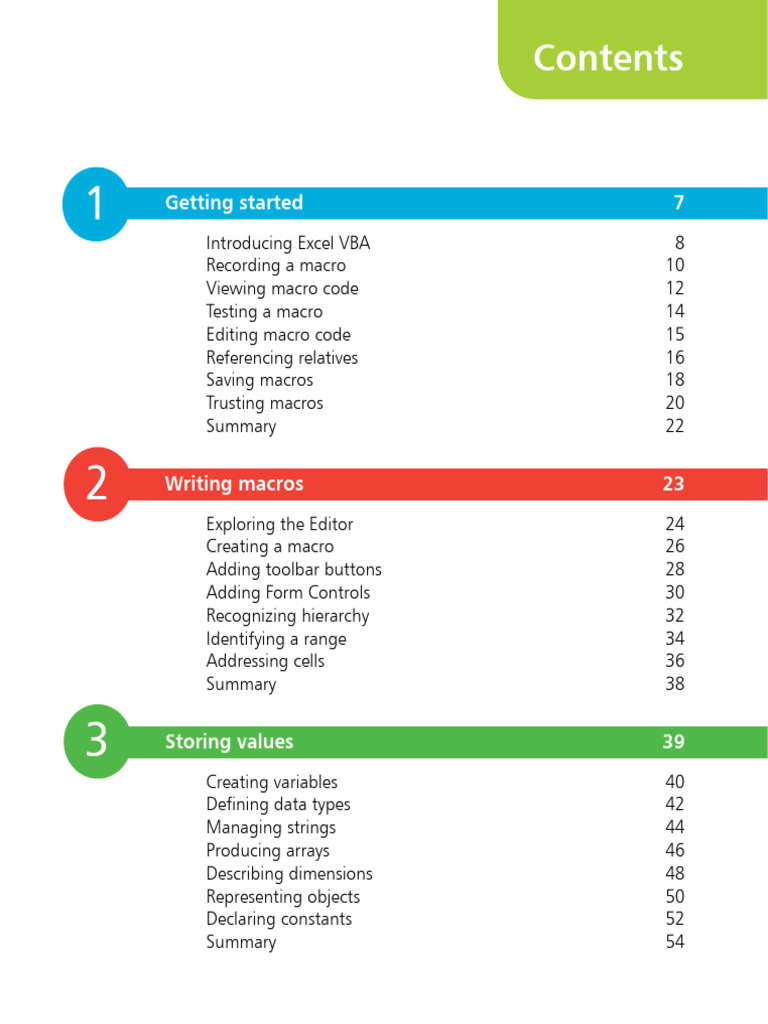 Excel-VBA-in-easy-steps | Download Free PDF | Microsoft Excel | Visual Basic For Applications