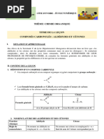 Mécanismes de cétolisation et crotonisation | PDF | Cétone | Aldéhyde