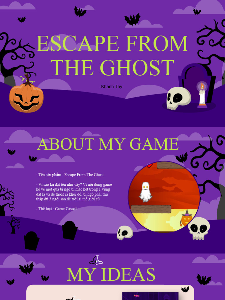 En Halloween Themed Lesson by Slidesgo | PDF