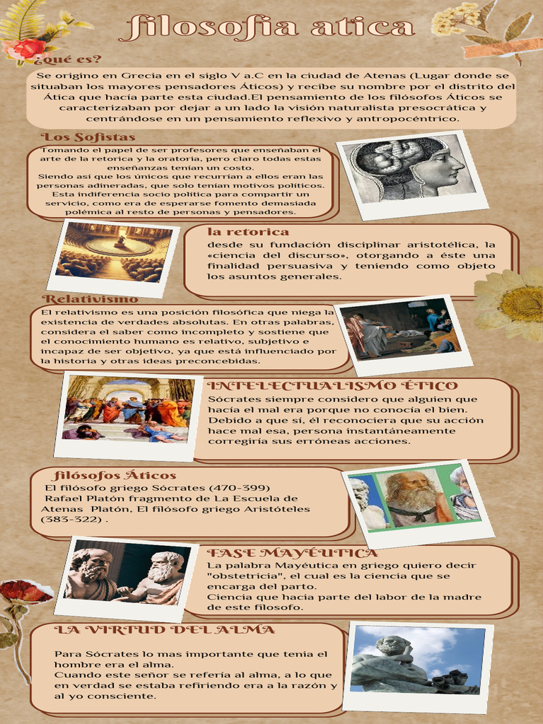 Filosofía Ática: Sofistas y Sócrates | PDF | Sócrates | Platón