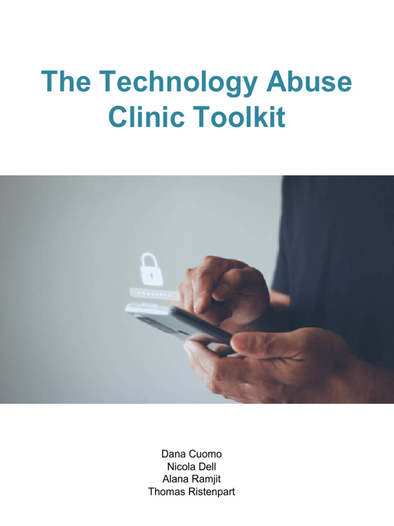 Tech Abuse Clinic Toolkit | Download Free PDF | Consultant | Violence