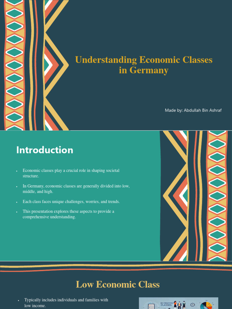 Economic Classes in Germany | PDF | Cost Of Living | Economic Inequality