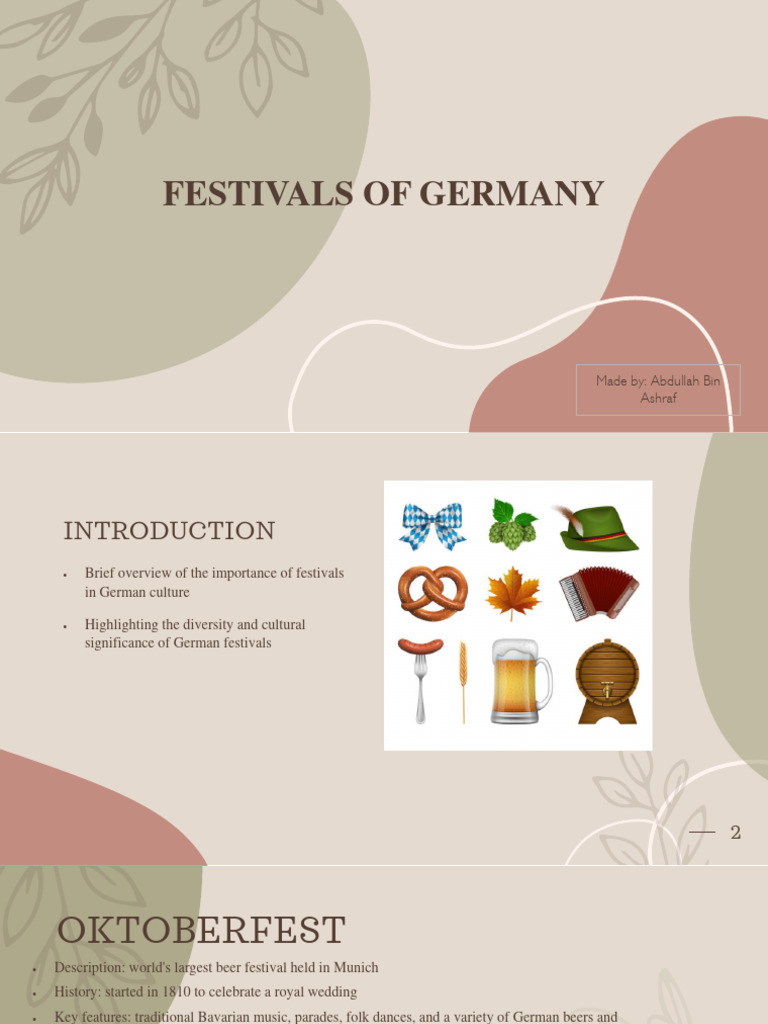 Celebrating Germany's Diverse Festivals | PDF | Carnival ...