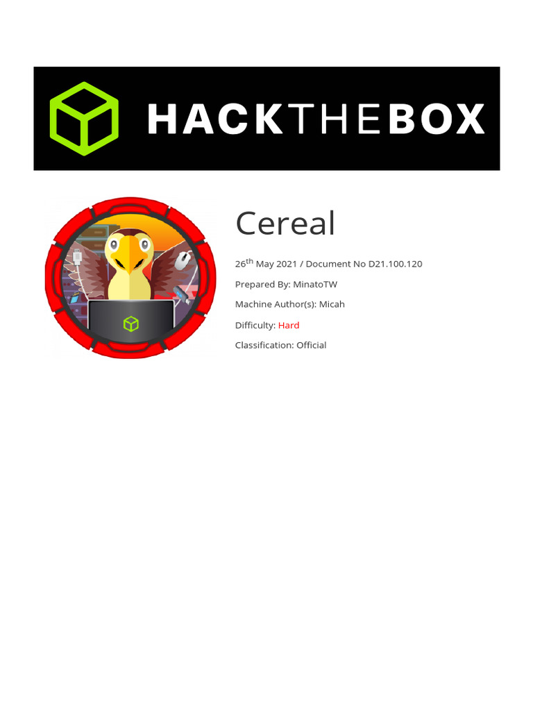 Cereal | PDF | World Wide Web | Internet & Web