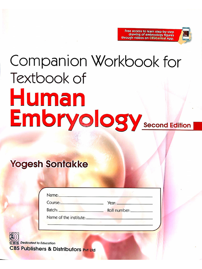 Human Embryology Diagram Book | PDF