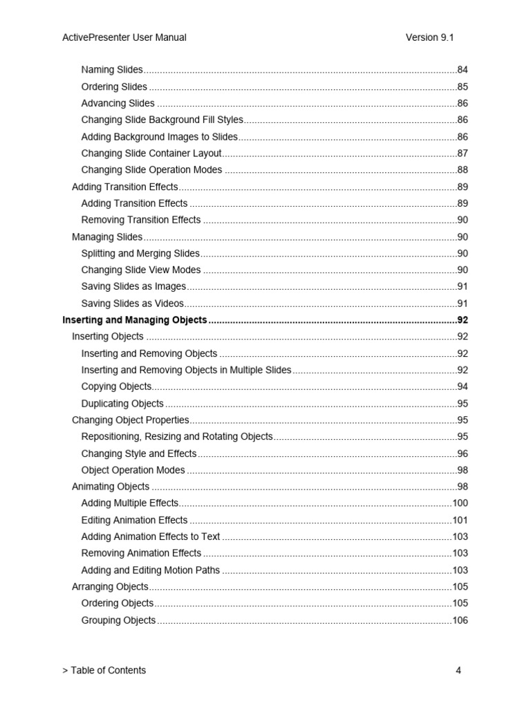 Activepresenter 9 User Manual2 | PDF | Page Layout | Software
