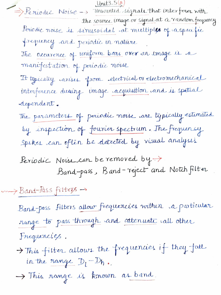 Image Processing Unit 3part 2 | PDF | Signal Processing | Telecommunications Engineering