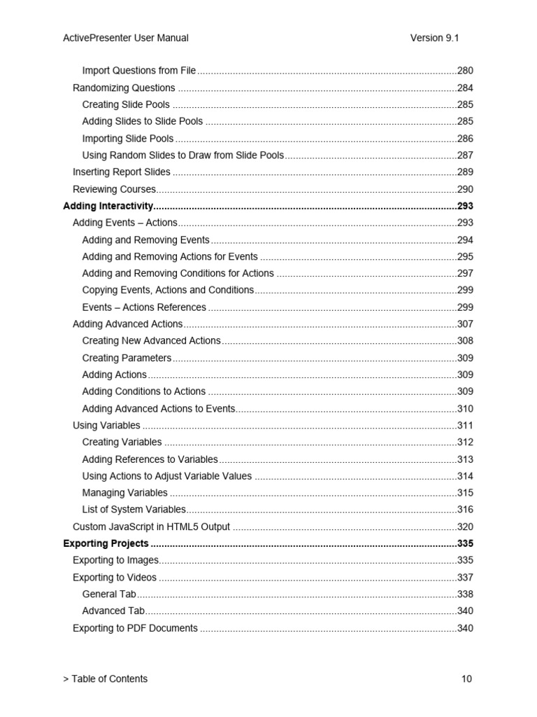 Activepresenter 9 User Manual5 | PDF | Application Software | Computing
