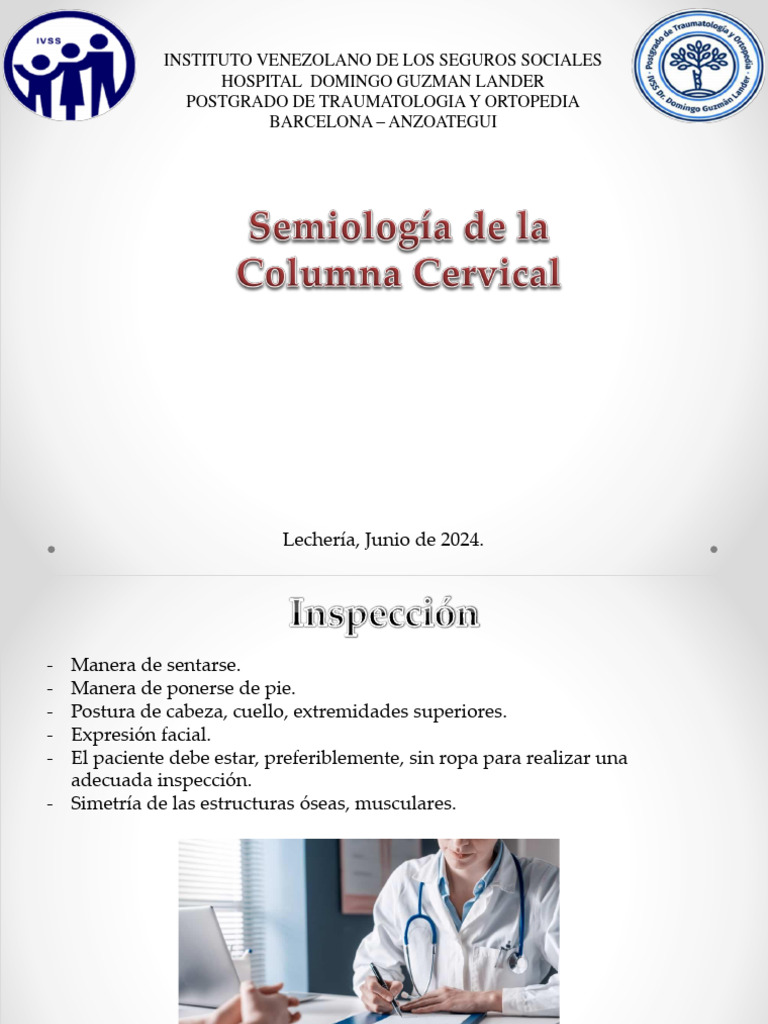 Semio Cervical | PDF | Anatomía | Sistema musculoesquelético