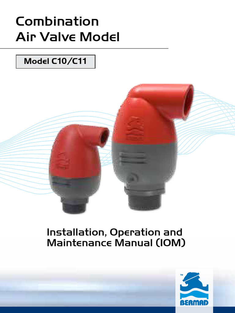 C10 Iom 2015 | PDF | Valve | Pipe (Fluid Conveyance)