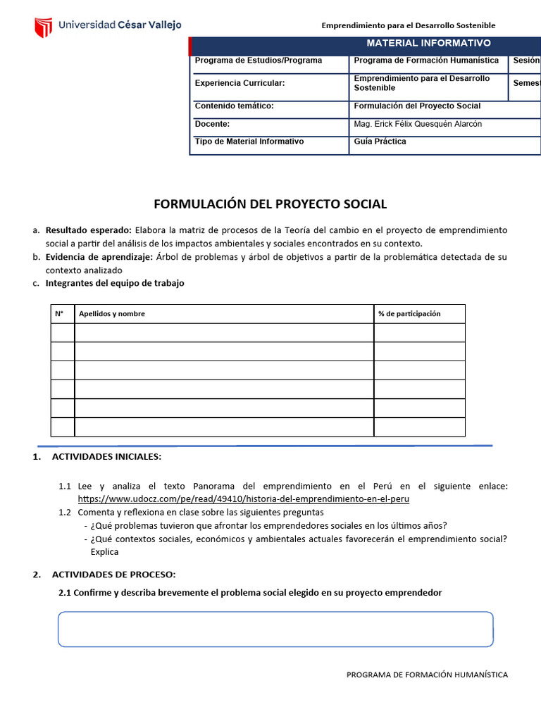 Guía Práctica #04 Terminado | PDF | Iniciativa empresarial