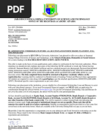 2025 Kcse Registration Return Envelops | PDF | Written Communication