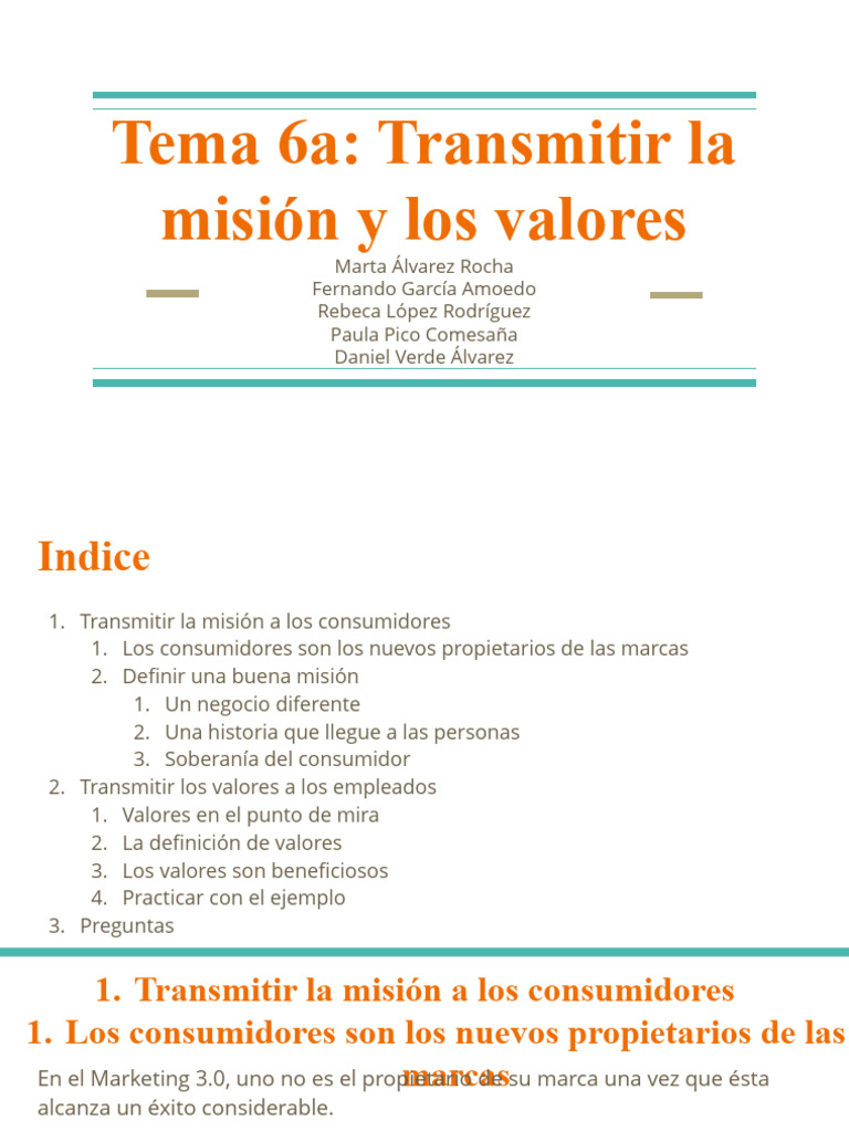 Tema 6a | PDF | Business | Marca