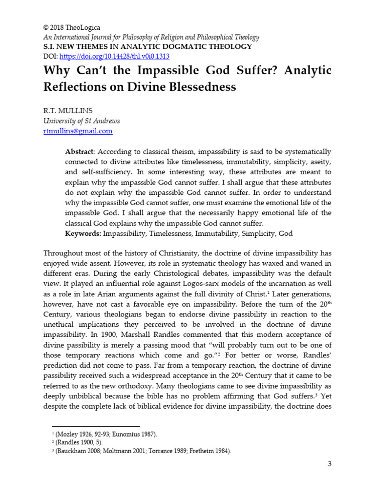 Hasker On The Divine Processions of The Trinitarian Persons | PDF | God ...