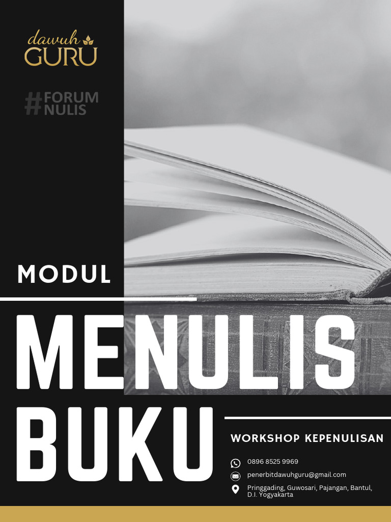 Modul Workshop Menulis Buku Bersama Dawuh Guru | PDF