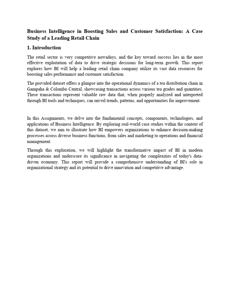 Bi 2 | PDF | Business Intelligence | Analytics