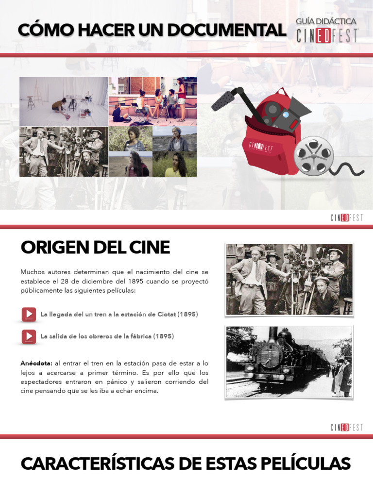 Guia Didactica Como Hacer Un Documental | PDF | Documental | Narración