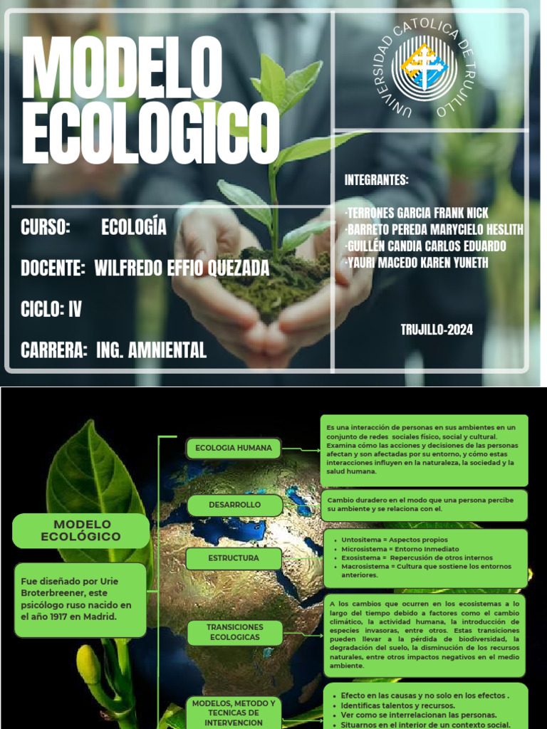 Modelo Ecológico - Sesión II | PDF | Ecología | Ciencias Naturales