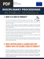 Disciplinary Procedures for Learner Misconduct | PDF | Plea | Prosecutor