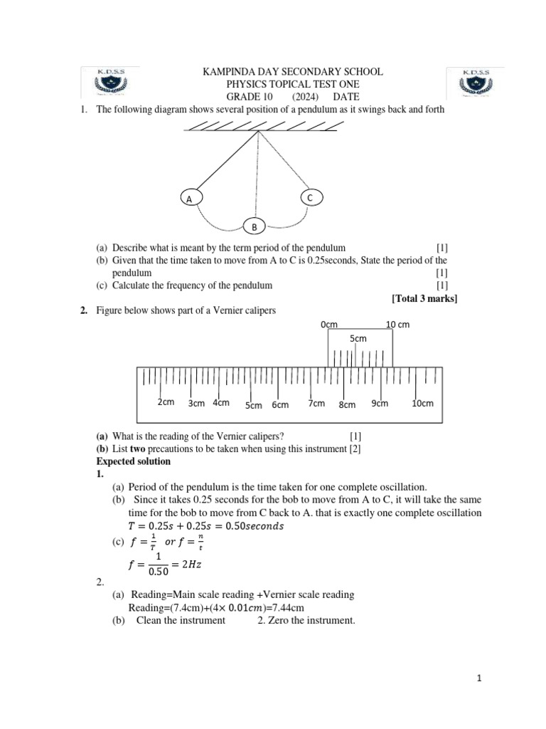 Ph10 Test 1 Pdf