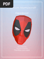 Deadpool Papercraft | PDF | Naturaleza