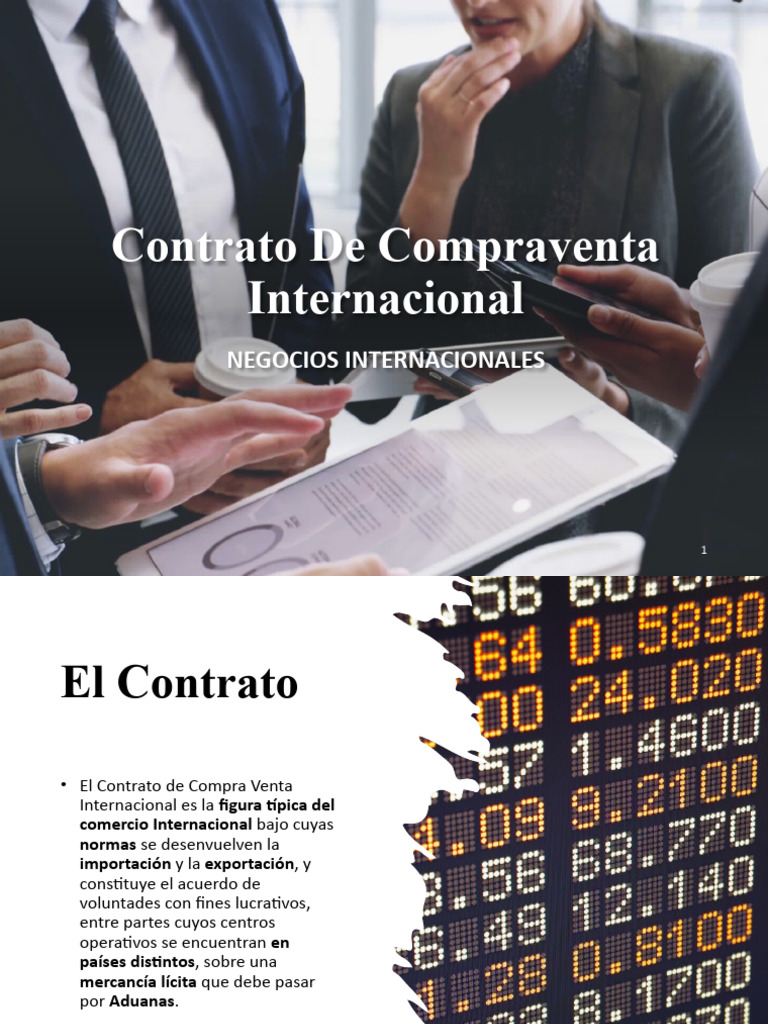 Contrato de Compraventa Internacional | PDF | Business | Economias