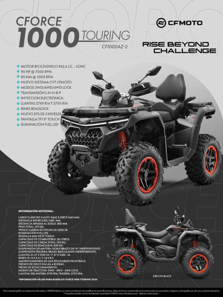 CFORCE 1000 TOURING 2024 | PDF