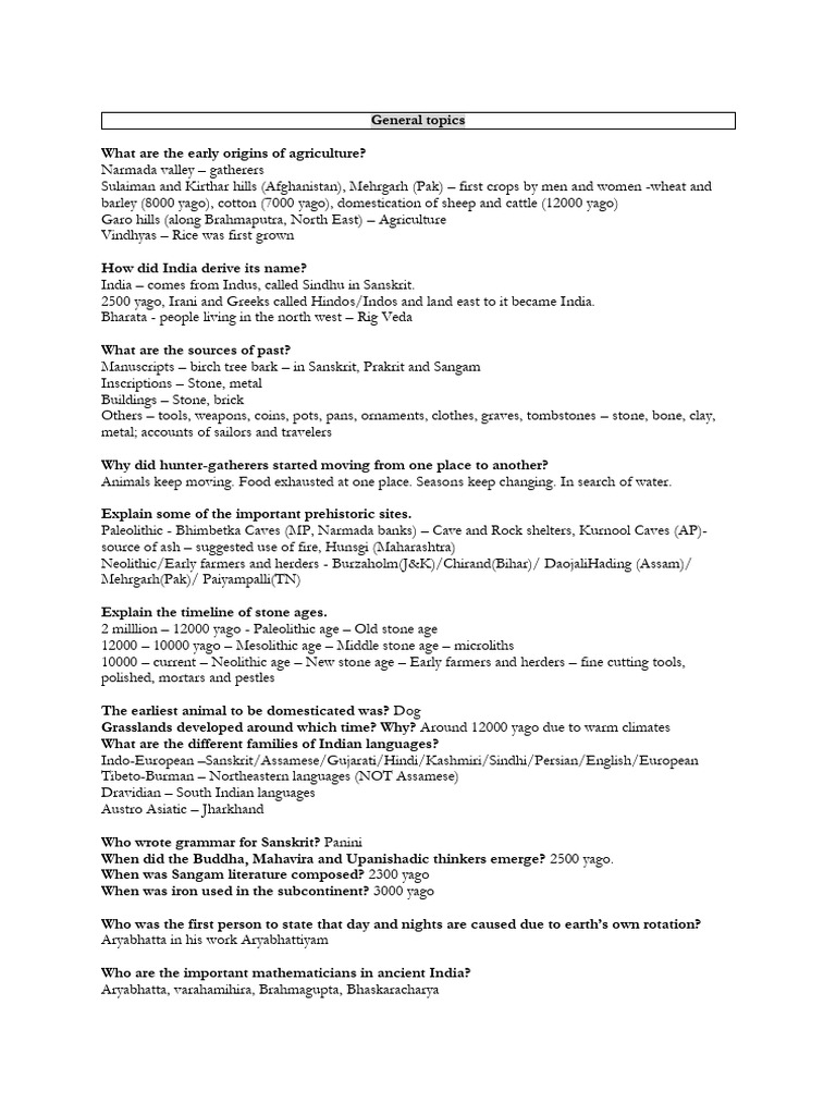 Ancient History NCERT Madhup Tiwari | PDF | Vedas