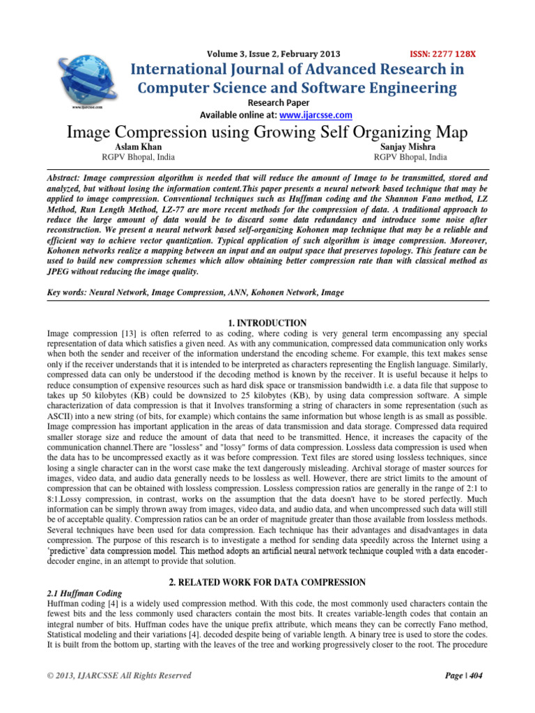 V3i1 0198 | PDF | Data Compression | Applied Mathematics