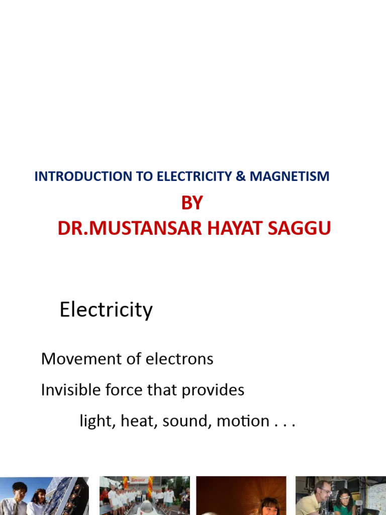 lecture 5 Electric and Magnetic Fields - Mechanical Engineering IIUI | PDF | Series And Parallel ...