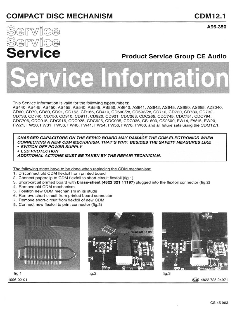 Philips-CDM12-1 Laser | PDF