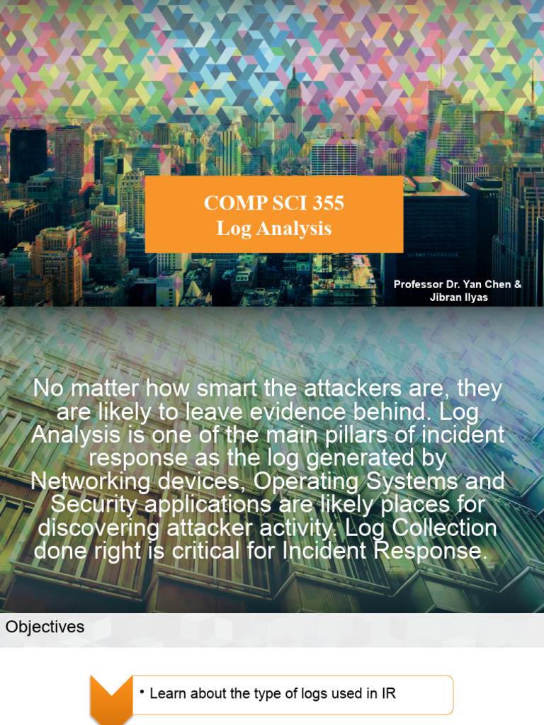 DFIR - Log Analysis | PDF | Firewall (Computing) | Port (Computer Networking)