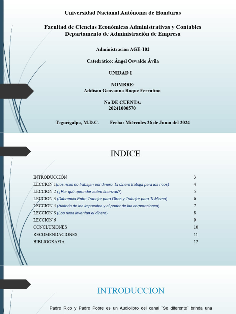 Presentación 1 | PDF | Economias