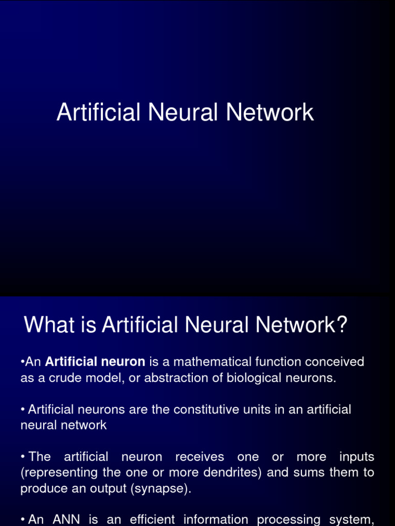 Lect 3-4 Artificial Neural Network | PDF | Artificial Neural Network | Applied Mathematics