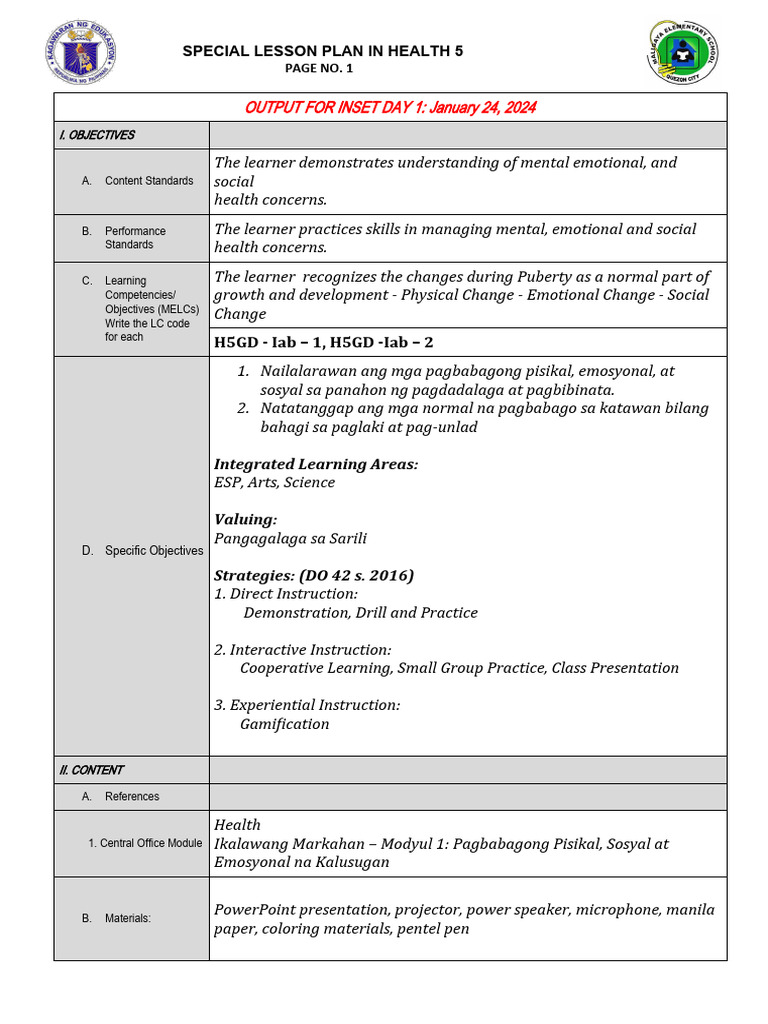 Health Q2 W1 D31 | PDF